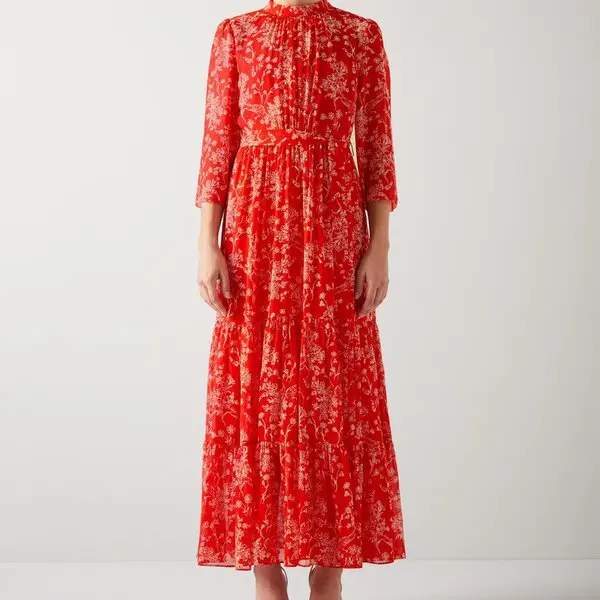 L.K. Dr Olivia Dresses Aurora Red Birch Editorialist